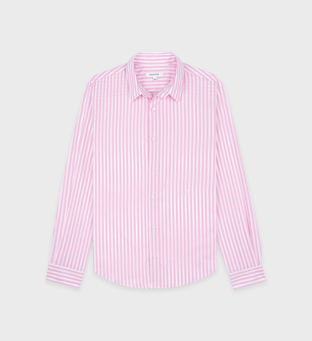SRC Shirt - Pink Striped – Sporty & Rich
