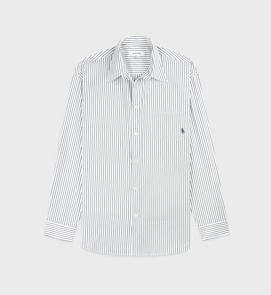 SRC Oversized Shirt - Forest Striped – Sporty & Rich