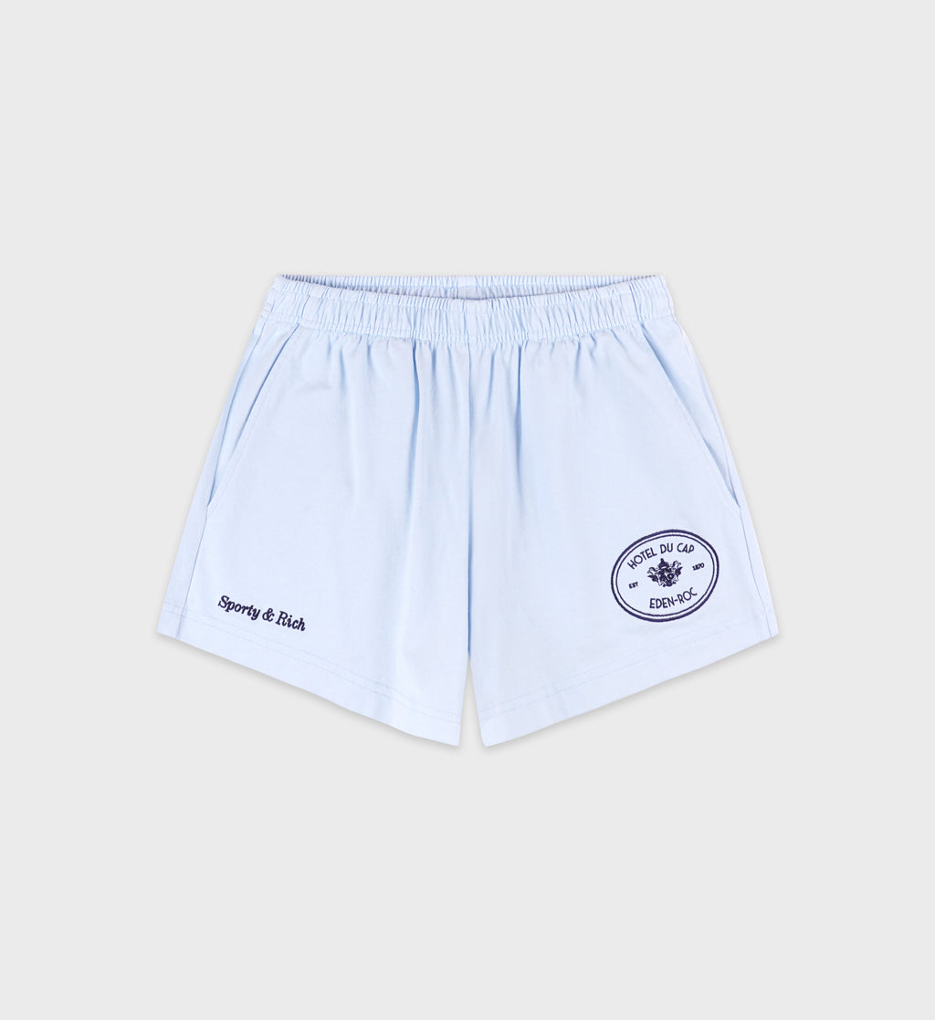 Eden Crest Disco Short - Ciel/Navy – Sporty & Rich