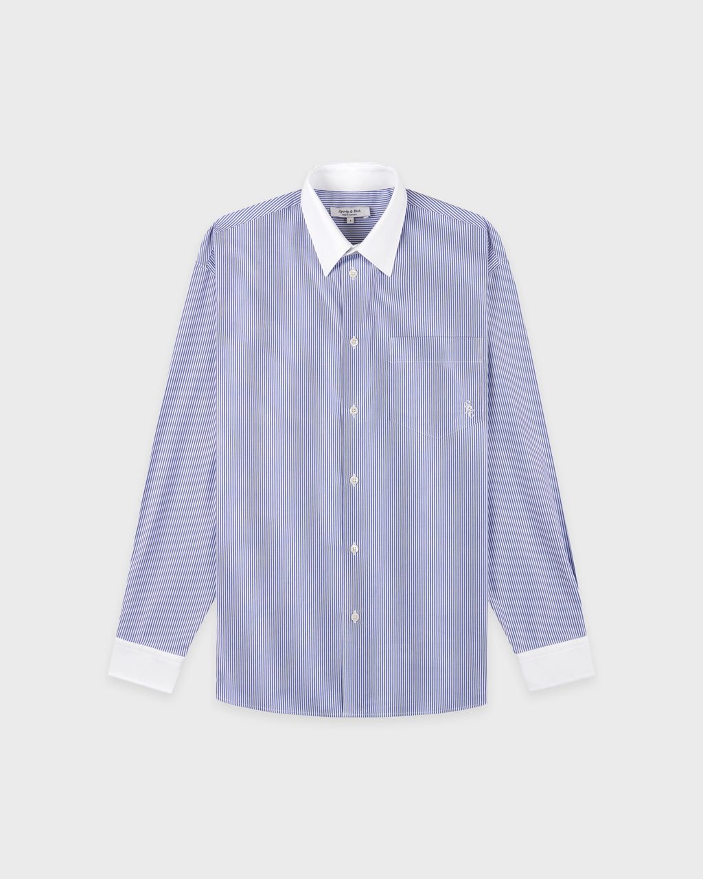 SRC Oversized Shirt - Navy Stripe – Sporty & Rich