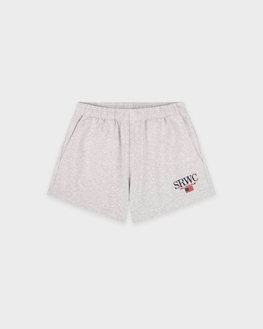 Nautical Embroidered Disco Short - Heather Gray – Sporty & Rich