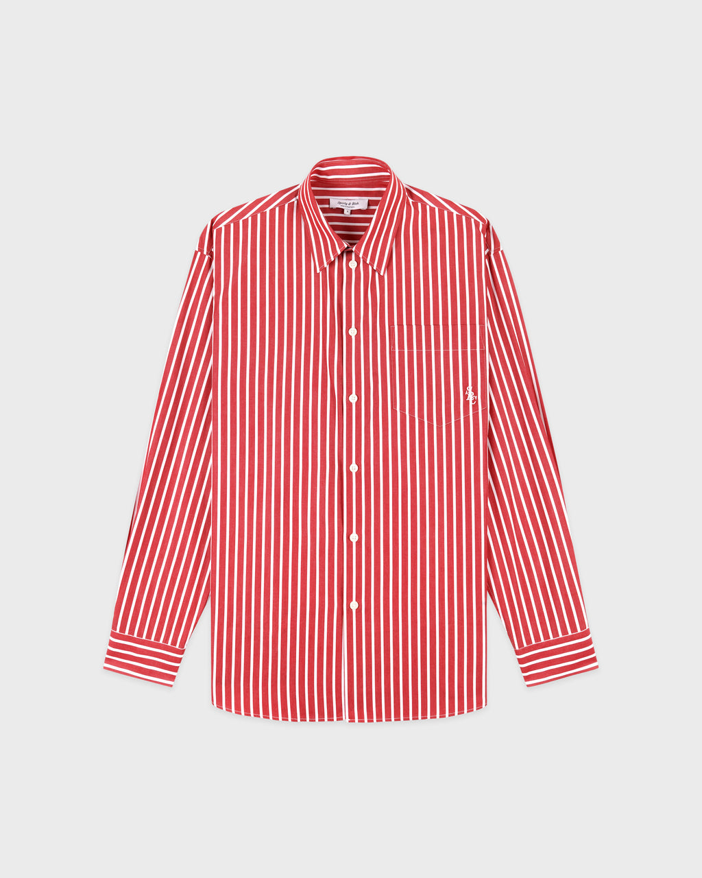 SRC Oversized Shirt - Ruby Stripe – Sporty & Rich