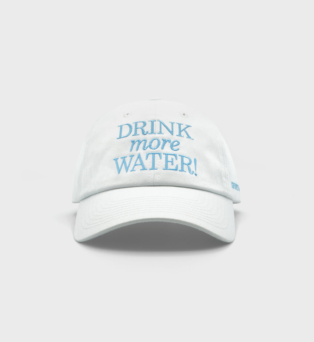 New Drink Water Hat - White/Atlantic – Sporty & Rich