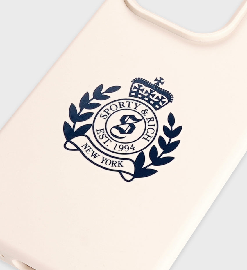 NY Crest iPhone Case - Cream – Sporty & Rich