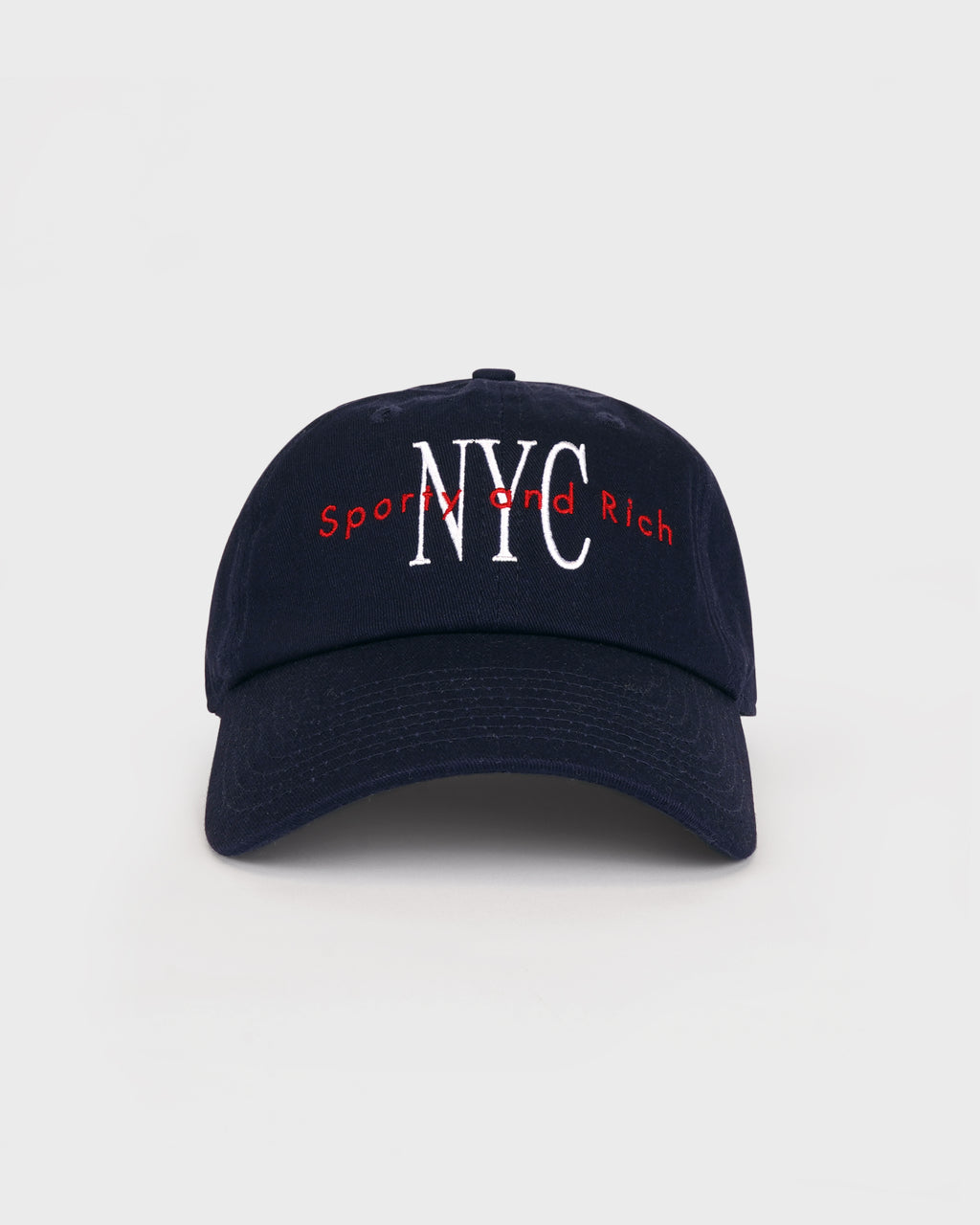 NY Minute Hat - Navy/White – Sporty & Rich