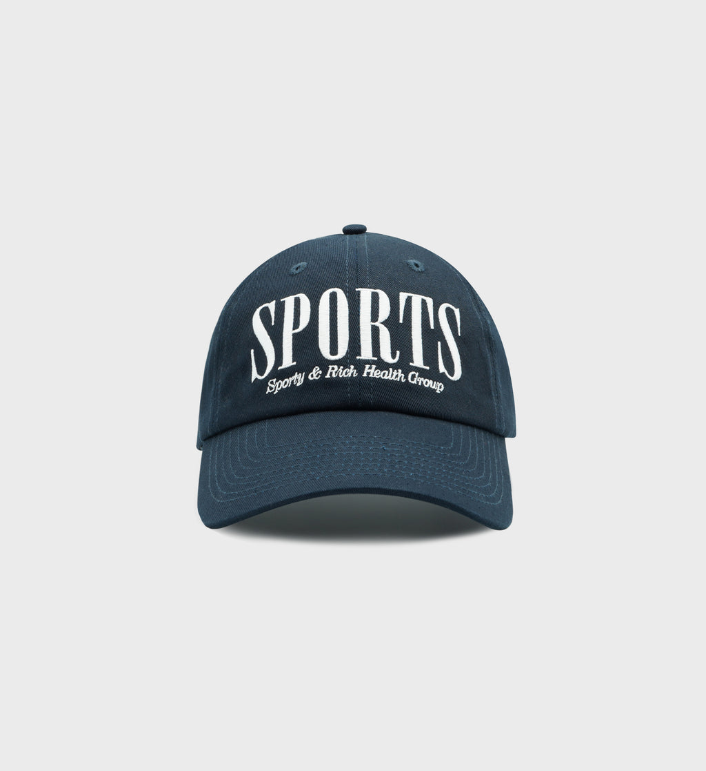 Sports Hat - Navy/White – Sporty & Rich