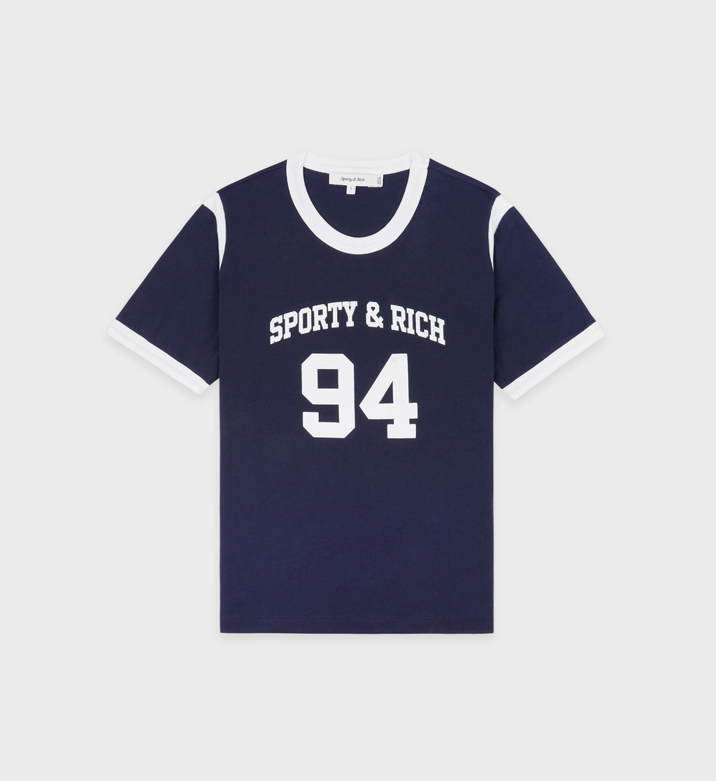 SR 94 Sports Tee - Navy/White – Sporty & Rich