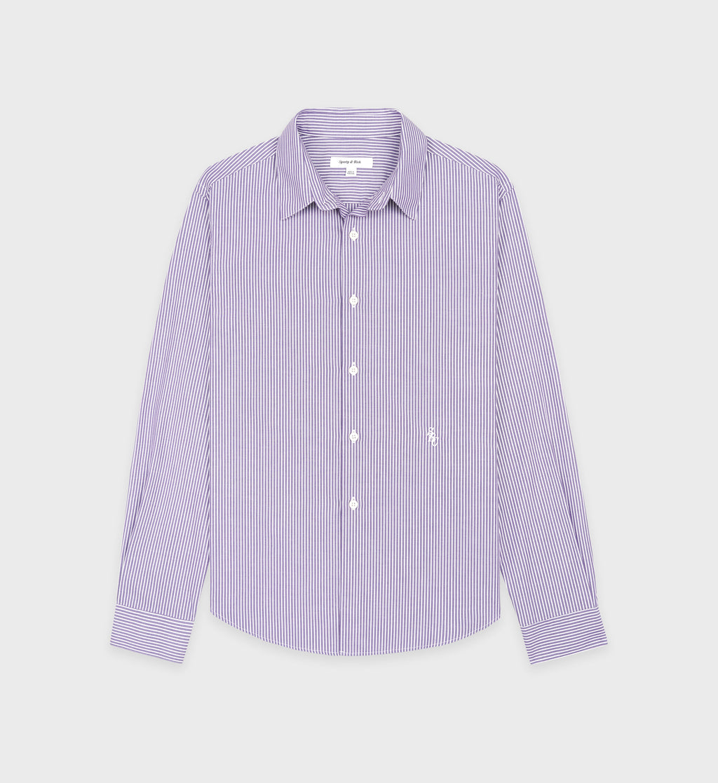 SRC Shirt - Purple Striped – Sporty & Rich