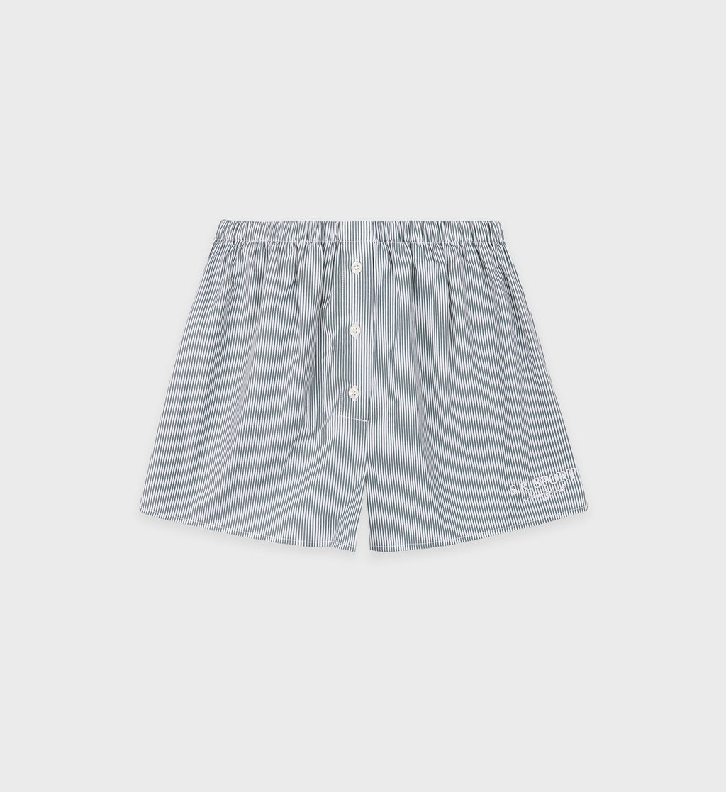 S.R. Sport Mini Boxer Short - Forest Striped – Sporty & Rich