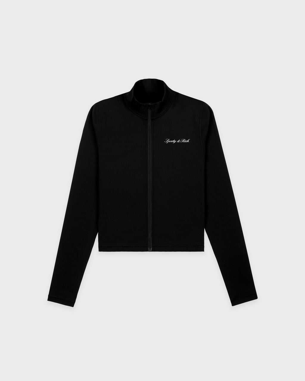 Signature Logo Sports Jacket - Black/White – Sporty & Rich