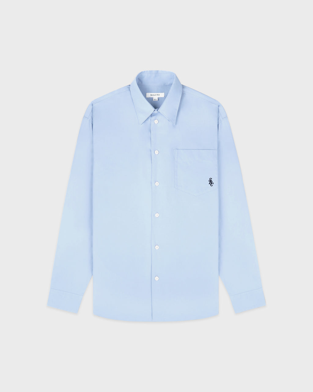 SRC Oversized Shirt - Ciel/Navy – Sporty & Rich