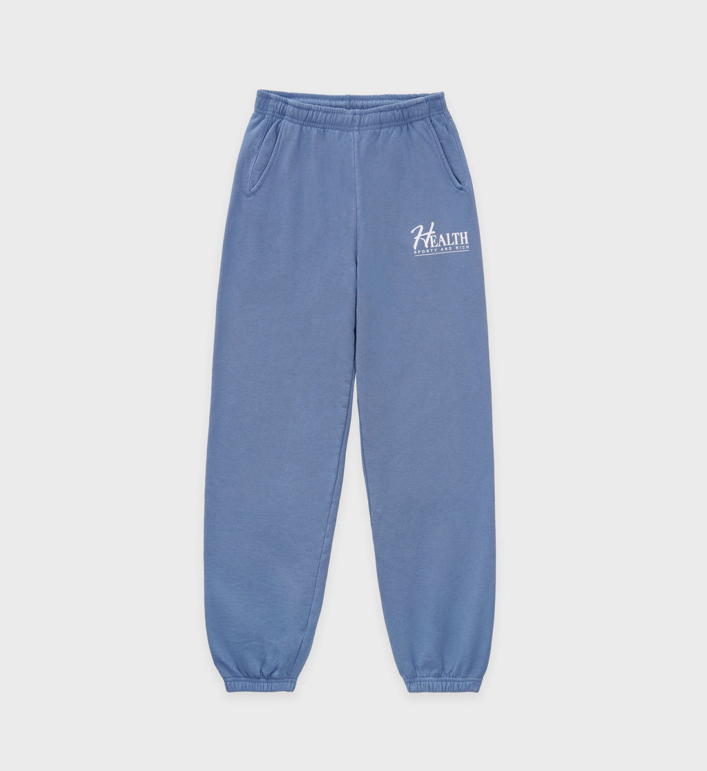 Big H Sweatpant - Steel Blue – Sporty & Rich