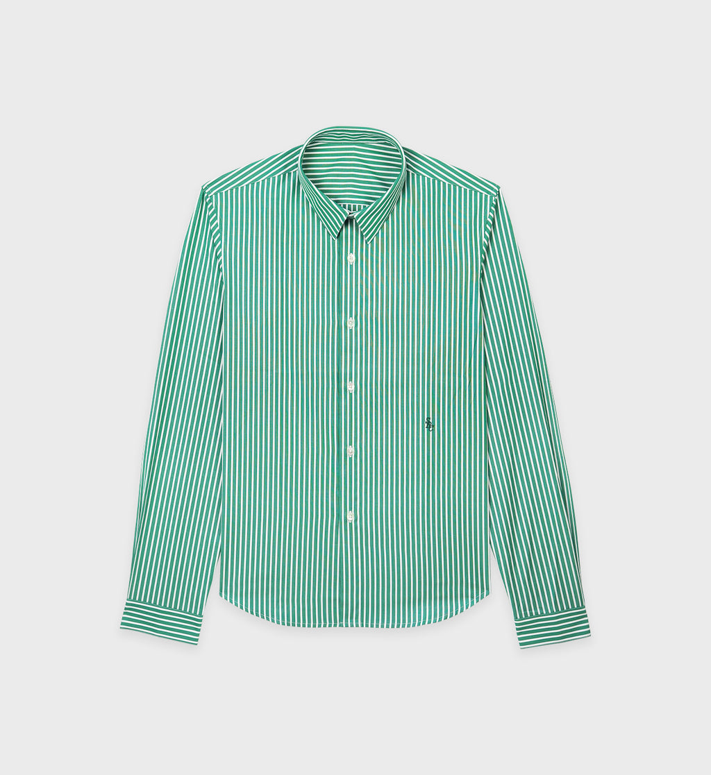 SRC Shirt - Green Striped – Sporty & Rich
