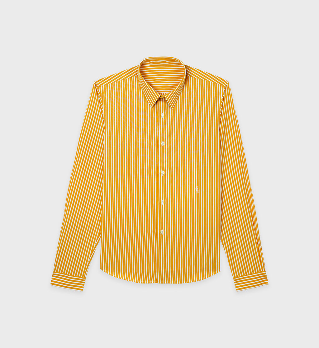 SRC Shirt - Yellow Striped – Sporty & Rich